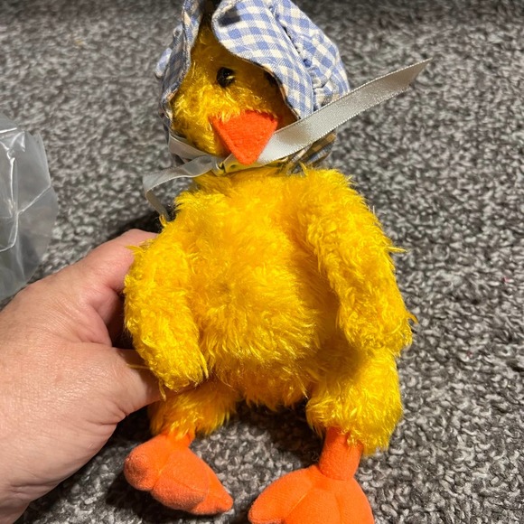 Beanie Babies | Toys | Ty Beanie Babies Bonnie The Yellow Duck | Poshmark